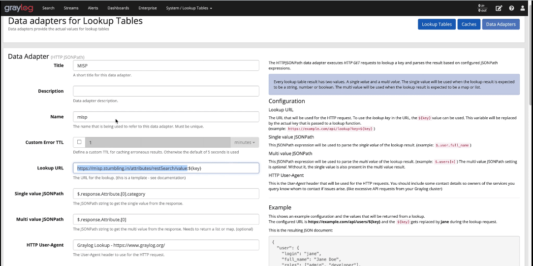 Videos: Lookup Tables and Integration with MISP
